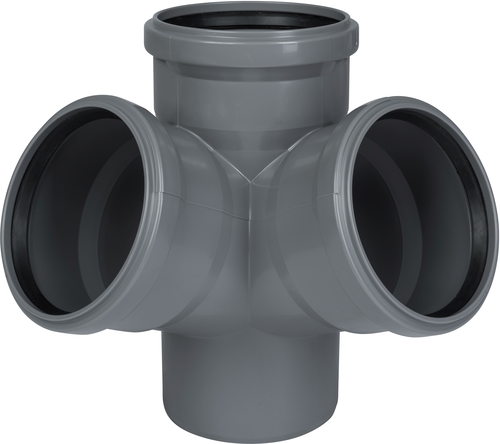 Ostendorf HT Safe Eckabzweig 67° DN 110 | HT Safe | Abflussrohre und Formstuecke | Installation ...